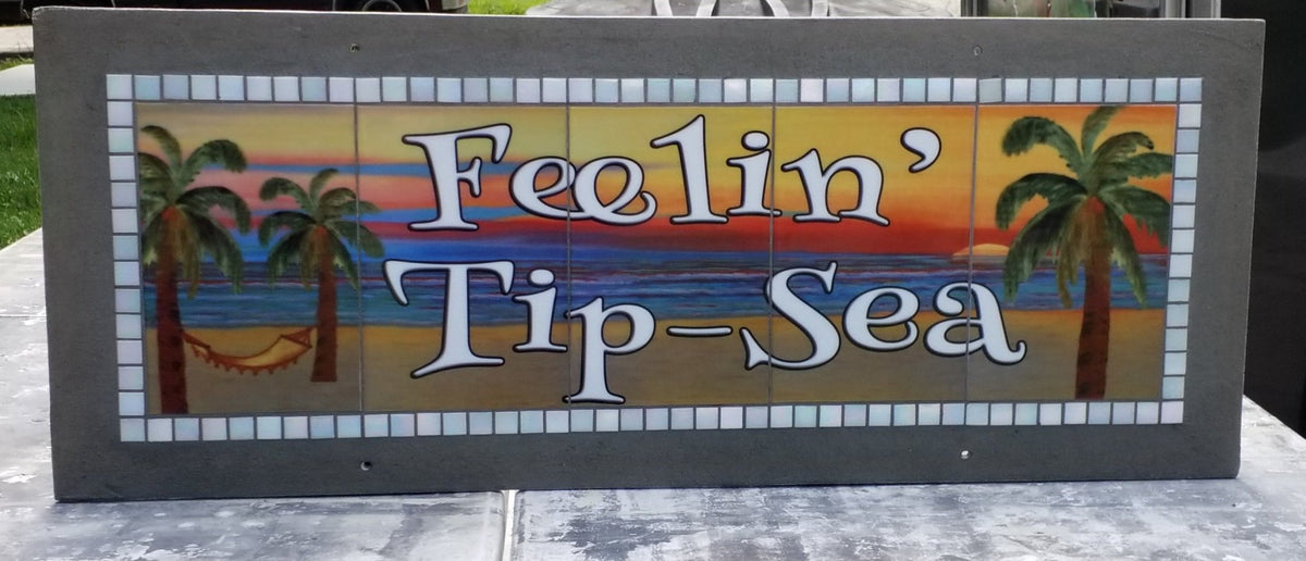 Beach House Glass Address Signs: Stylish & Functional! – The Glass ...